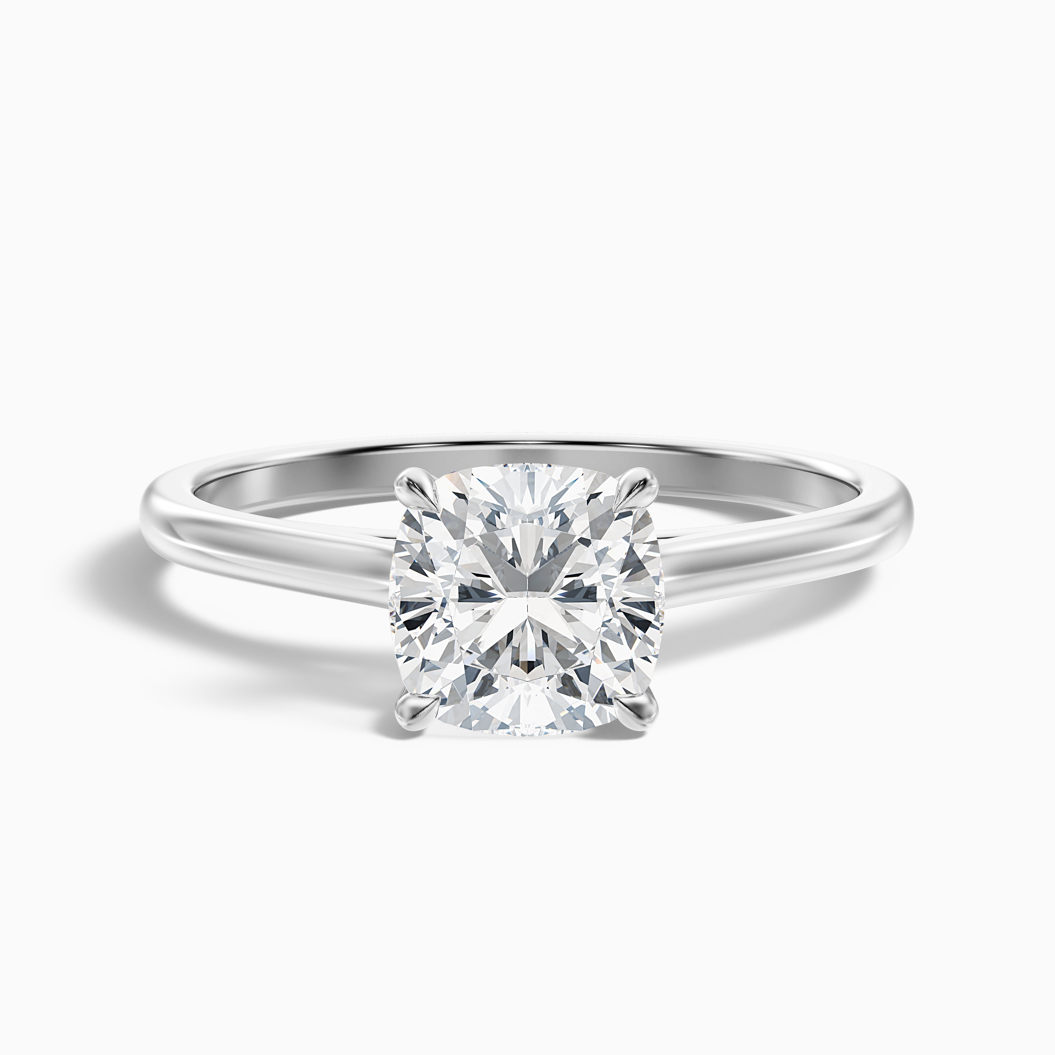 Explore Joa 1 CaratCushion Diamond Ring 925 Silver