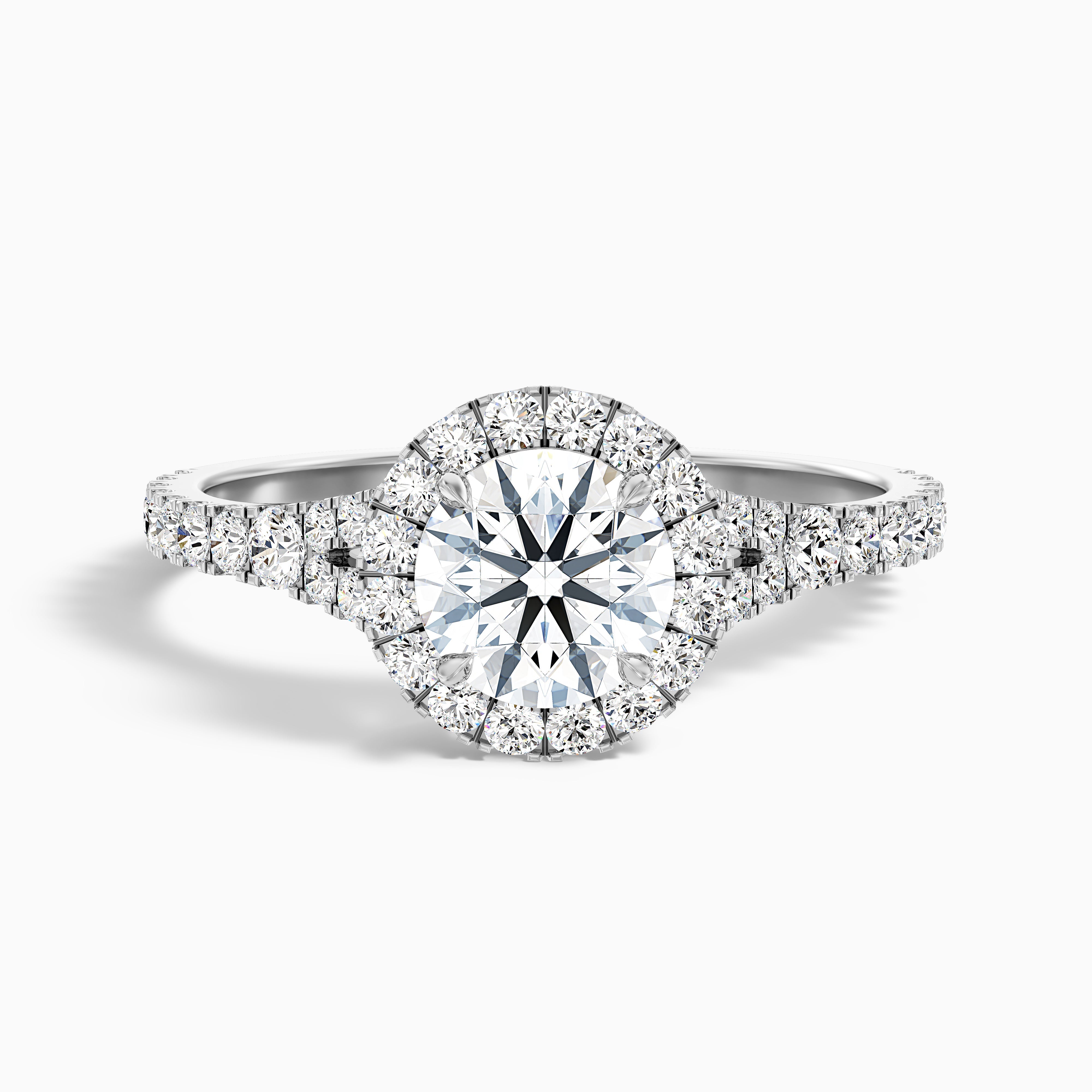 Purchase Erin 1.5 Carat Round Engagement Ring Platinum