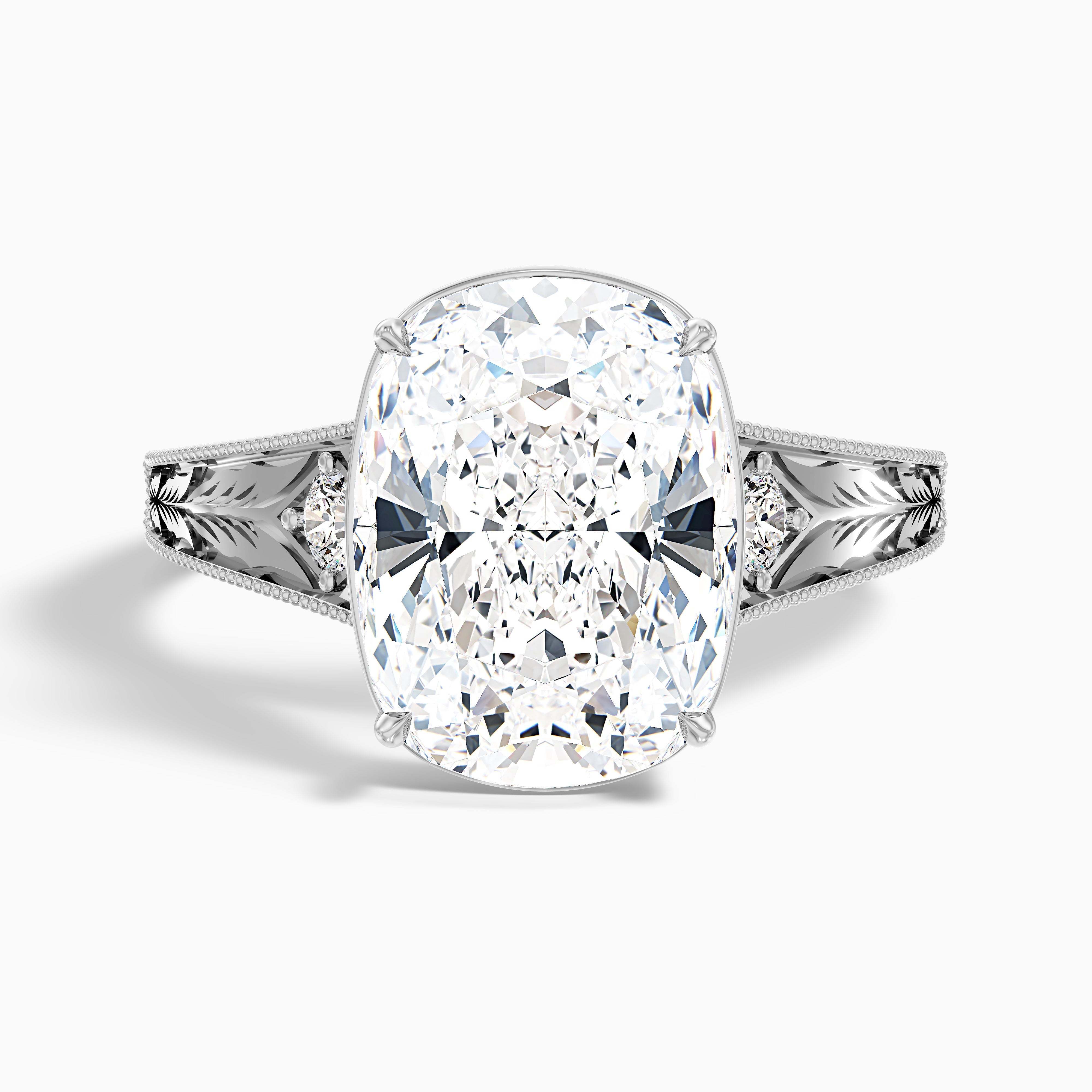 Shop 2 Ct Swift Inspired Moissanite Ring 14k white gold